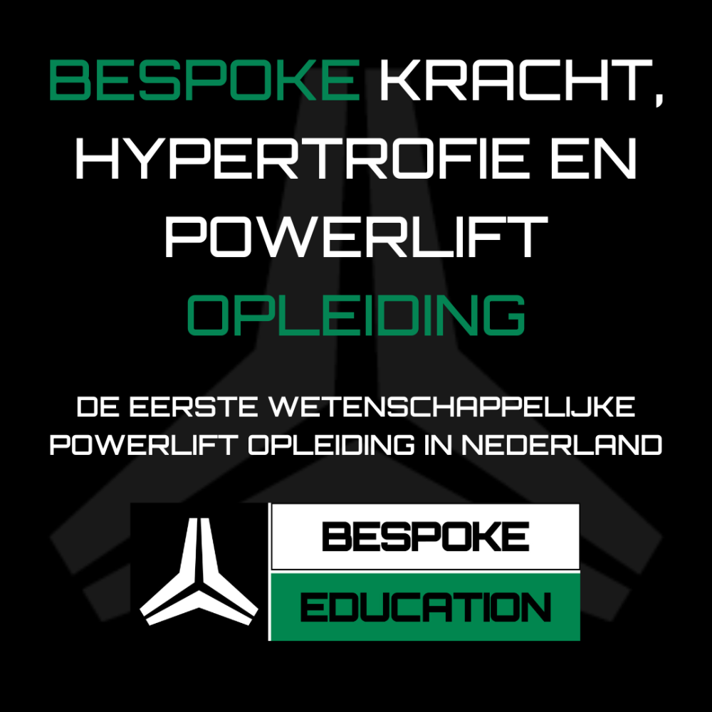 Coaching en educatie door specialisten - Bespoke Strength